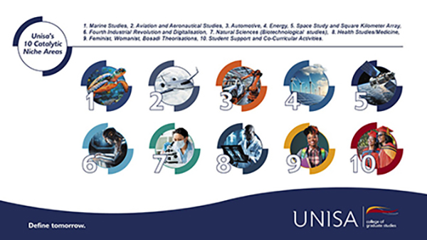 CGS leading Unisa's catalytic niche area optimisation